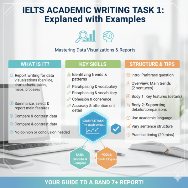 What is IELTS Academic Writing Task 1: Explained with Examples - Goat ...